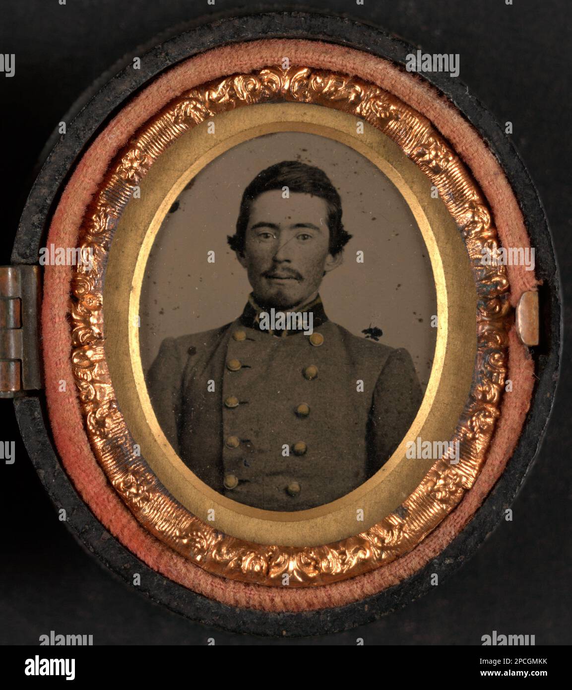 Unidentified soldier in Confederate uniform. Liljenquist Family ...