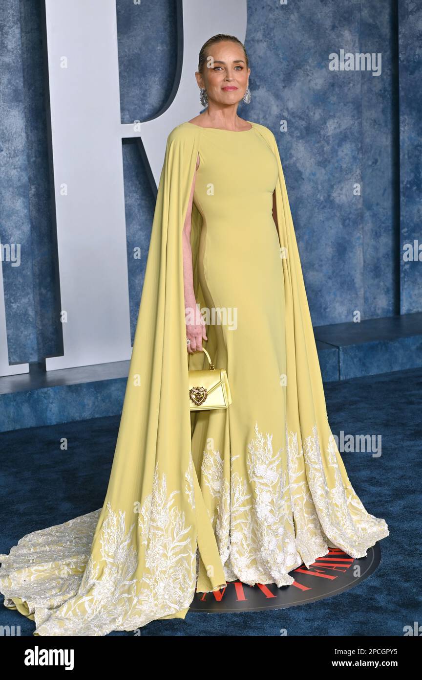 Beverly Hills, USA. 12th Mar, 2023. Sharon Stone at the 2023 Vanity ...