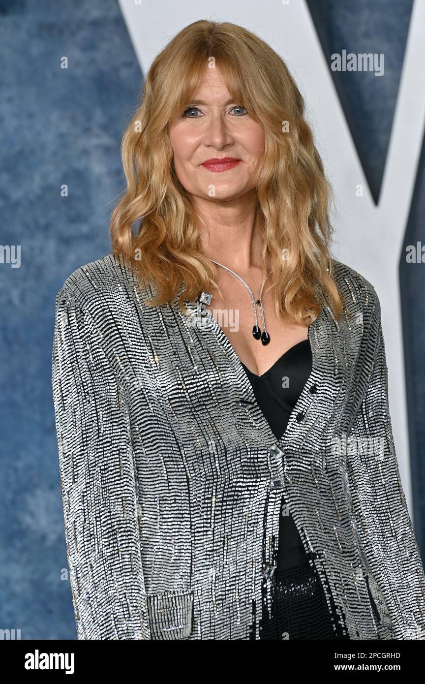 Beverly Hills, USA. 12th Mar, 2023. Laura Dern at the 2023 Vanity Fair ...