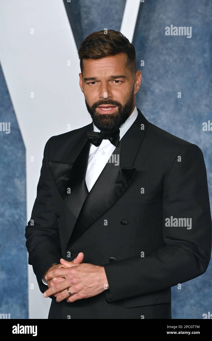 Beverly Hills, USA. 12th Mar, 2023. Ricky Martin at the 2023 Vanity ...