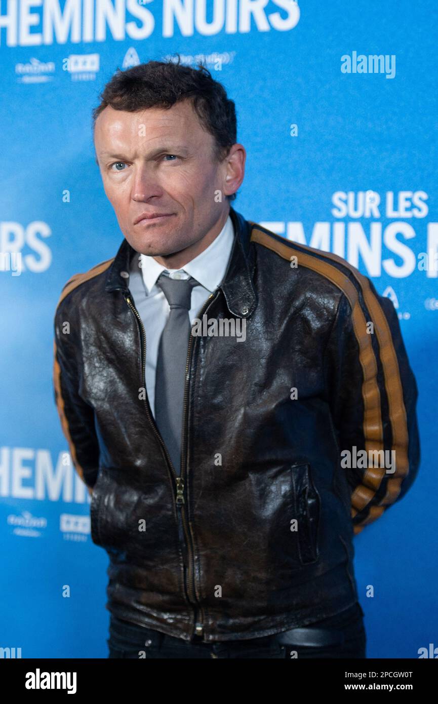 Paris, France. 13th Mar, 2023. Sylvain Tesson attending the Sur Les ...