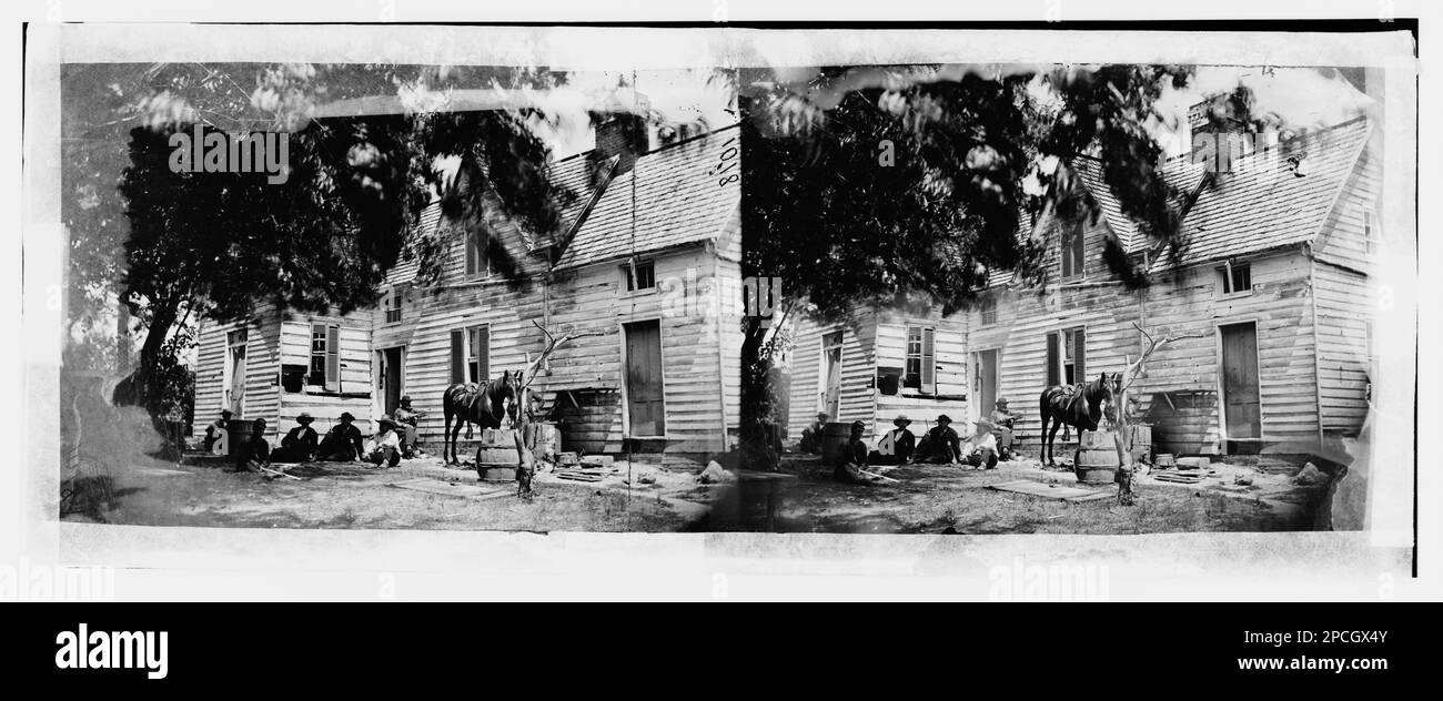 Washington, District of Columbia. House near Fort Stevens showing ...