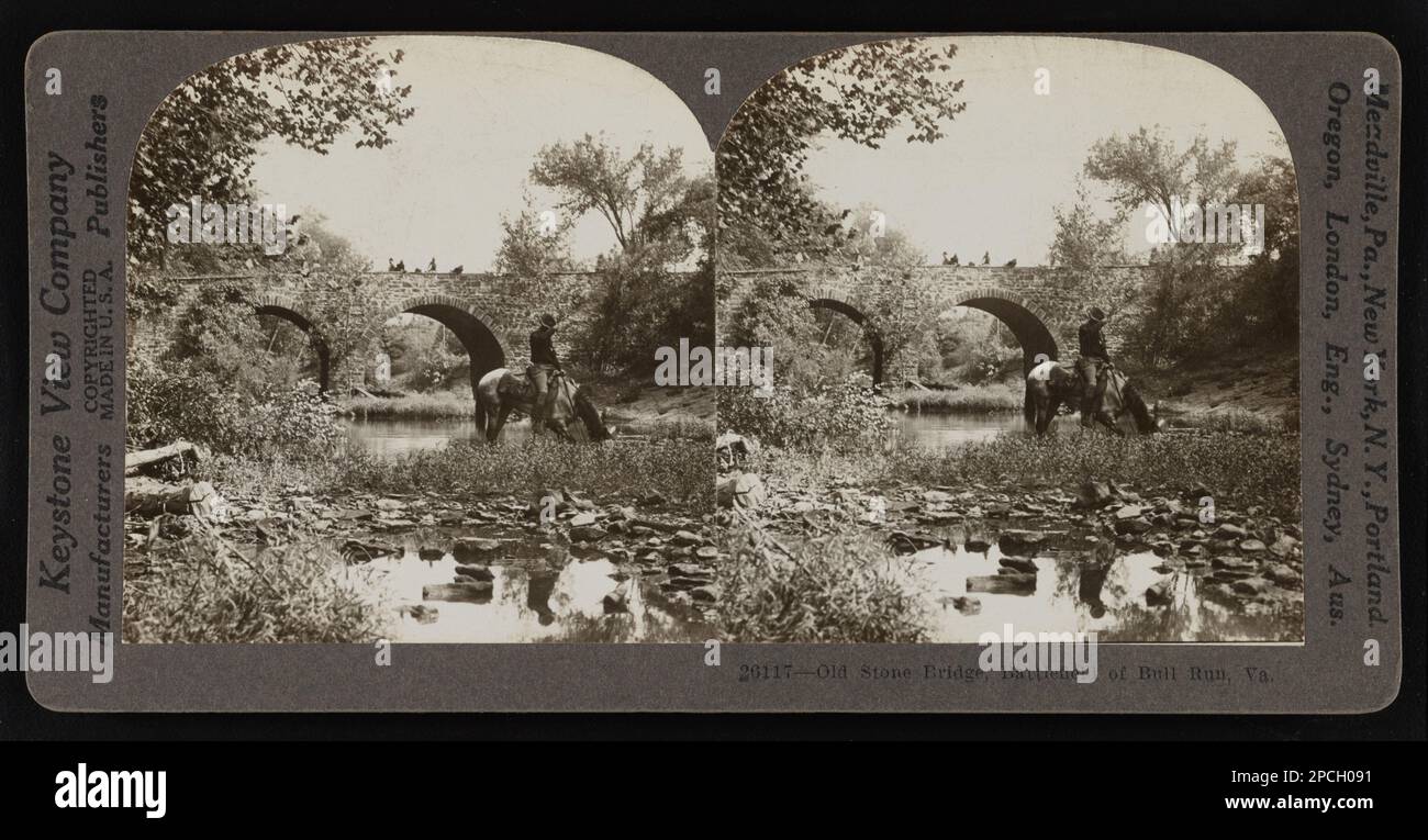 Bull run stone bridge manassas hi-res stock photography and images - Alamy