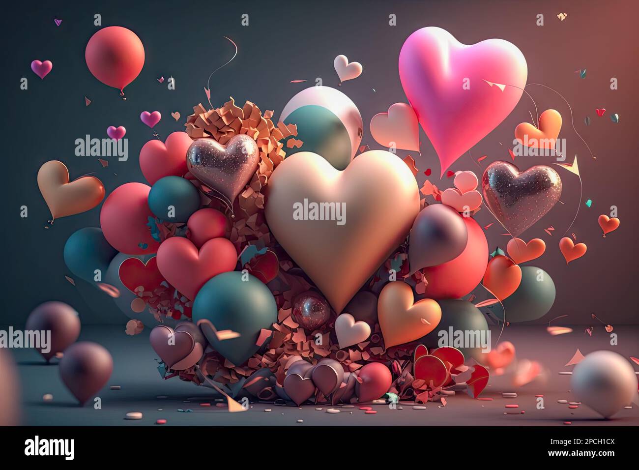 Helium balloons lettering hi-res stock photography and images - Alamy