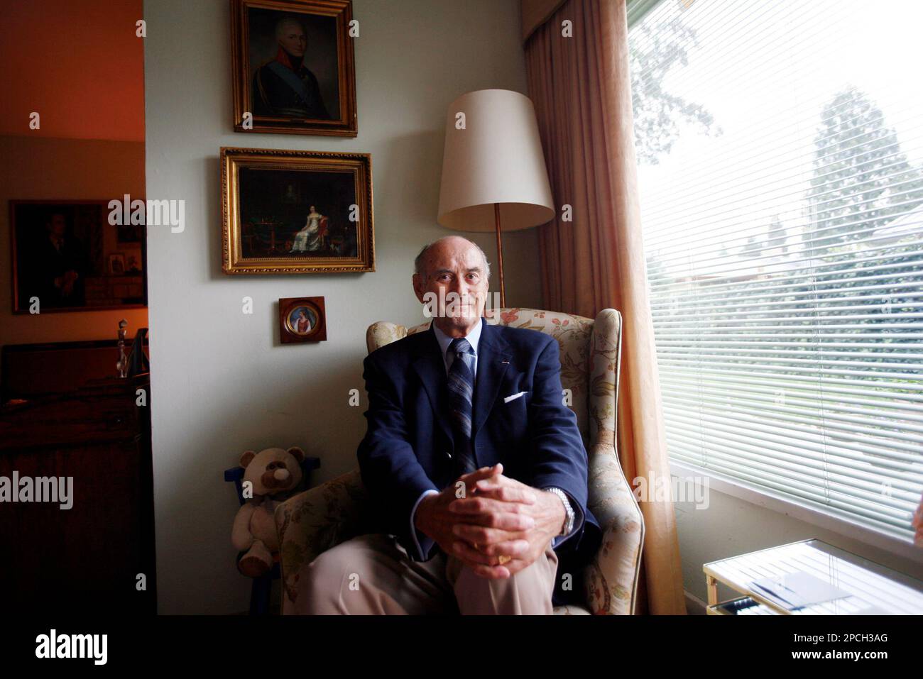 Dmitry Romanov is seen at his home outside Copenhagen, Denmark Tuesday ...