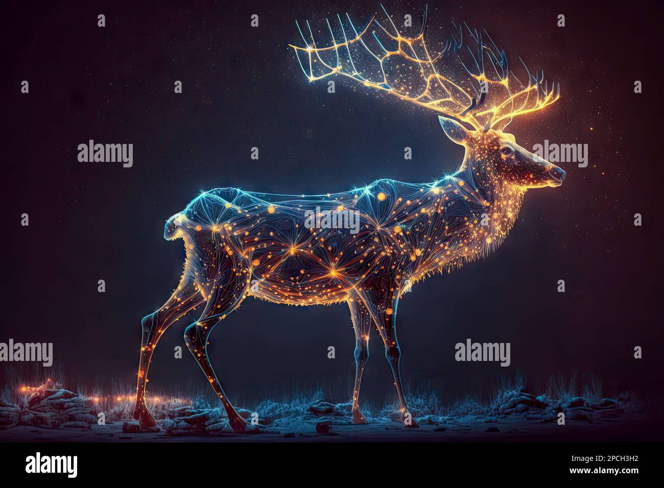 Magic deer hi-res stock photography and images - Alamy