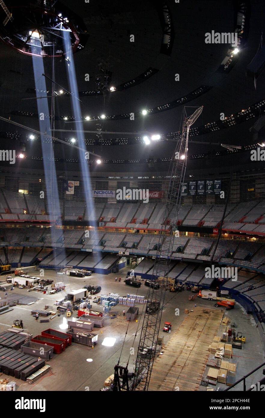 Hurricane Katrina Inside Superdome