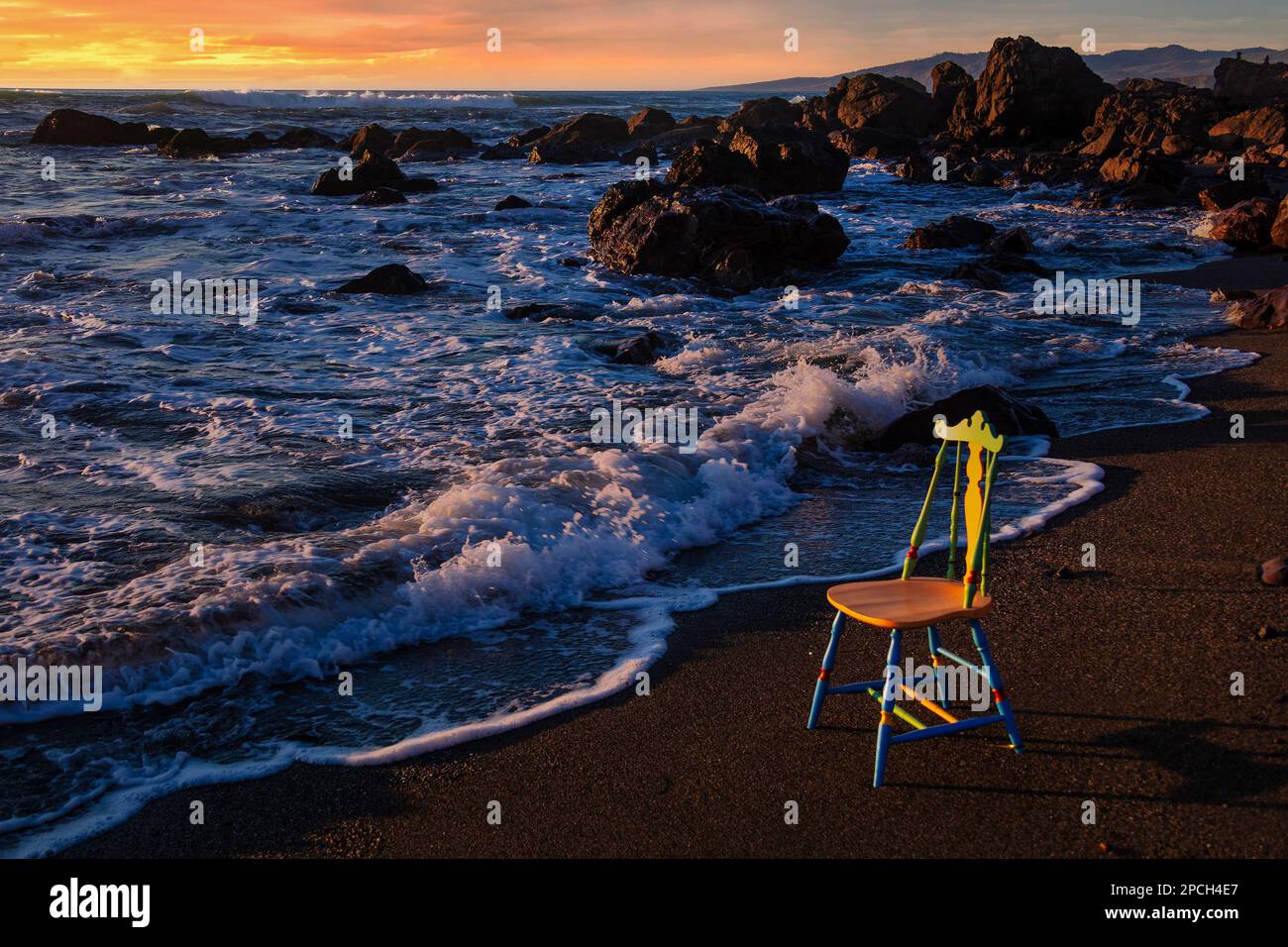 California coast vintage photos hi-res stock photography and images - Alamy