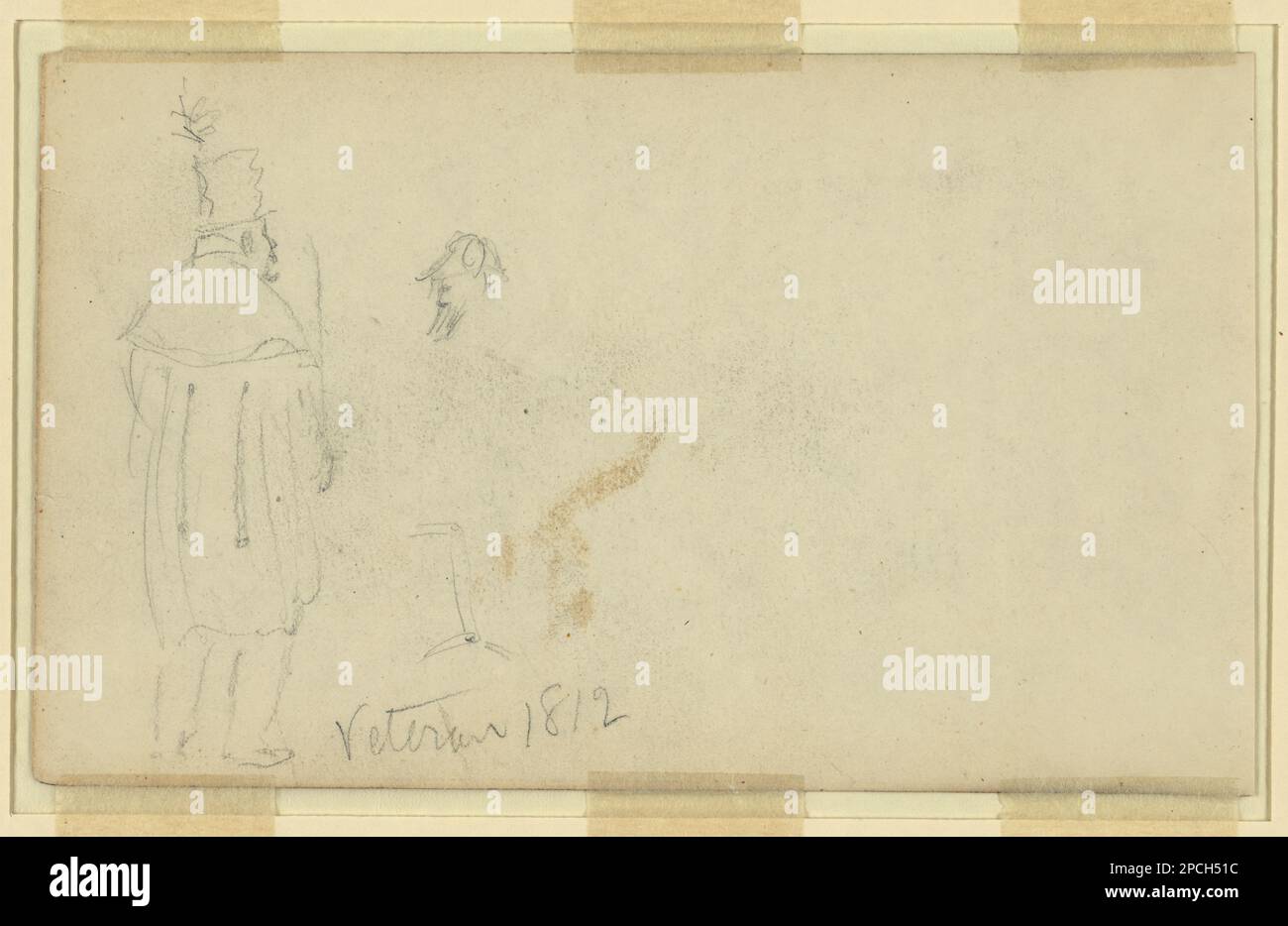 Veteran 1812. Morgan collection of Civil War drawings. United States ...