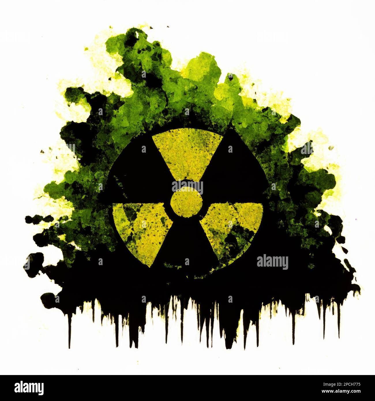 Nuclear radiation badge Cut Out Stock Images & Pictures - Alamy