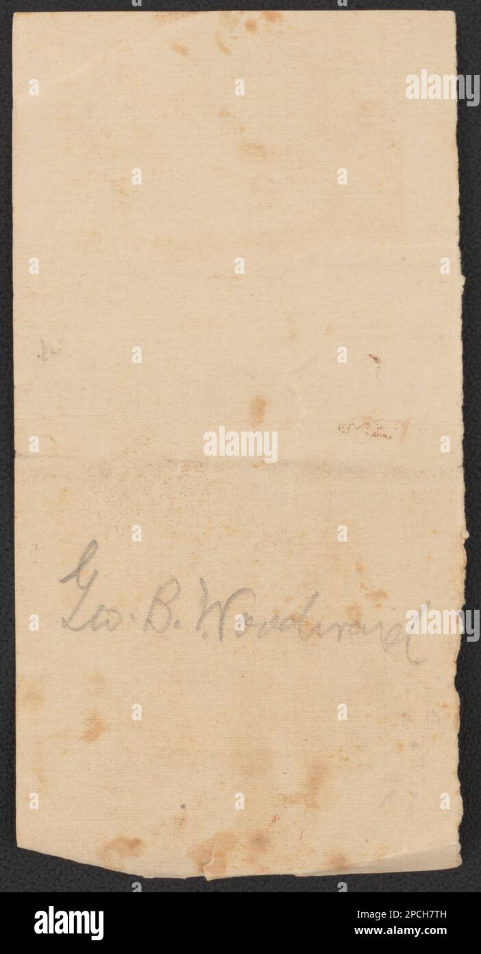 George Beza Woodward, Wide Awake campaigner for Abraham Lincoln, in oil ...