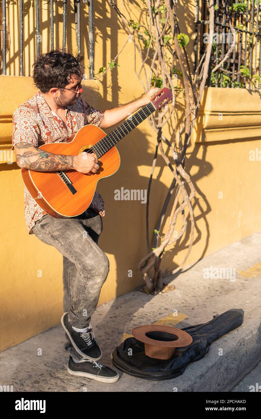 Guitar standing hi-res stock photography and images - Alamy
