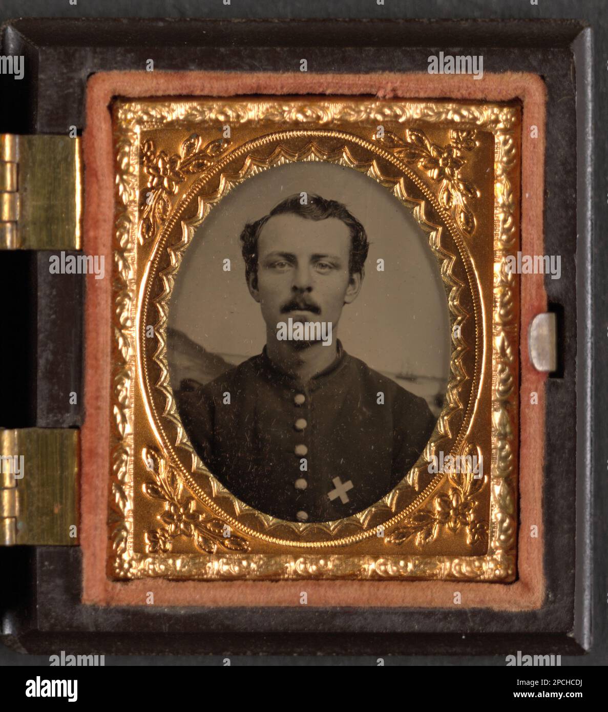 Private Morris M. Aaron of Co. D, 4th Vermont Infantry Regiment in ...