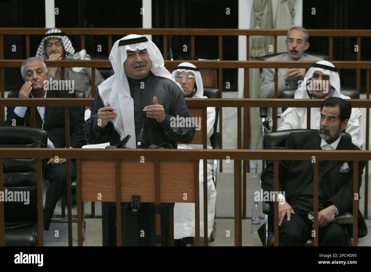 Former Iraqi president Saddam Hussein's co-defendant Sultan Hashim ...