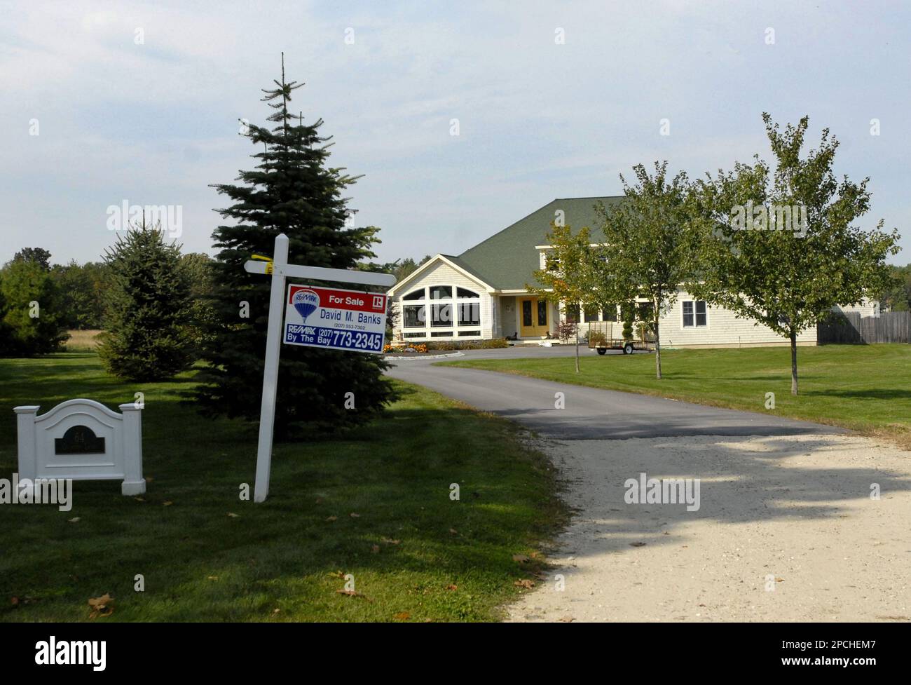 The North Yarmouth, Maine, home of Nicholas Kampf, 54, and his wife ...