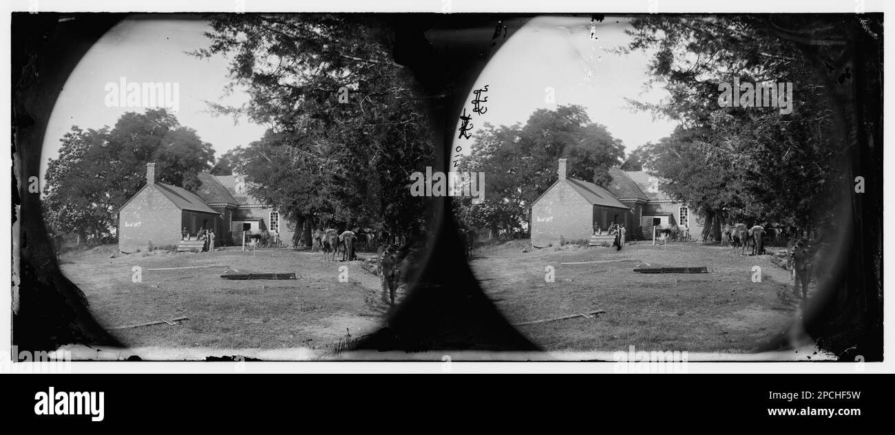 Charles City Courthouse, Virginia. Rear view. Civil war photographs ...