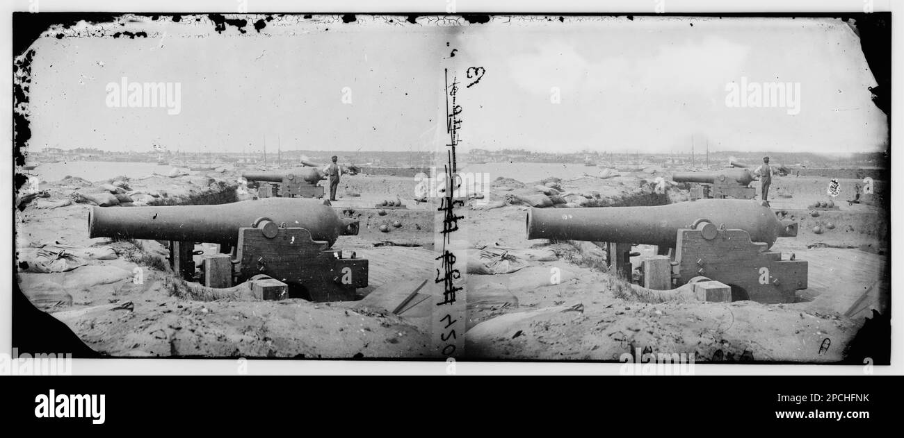 Yorktown, Virginia. Fortifications. Civil war photographs, 1861-1865 ...