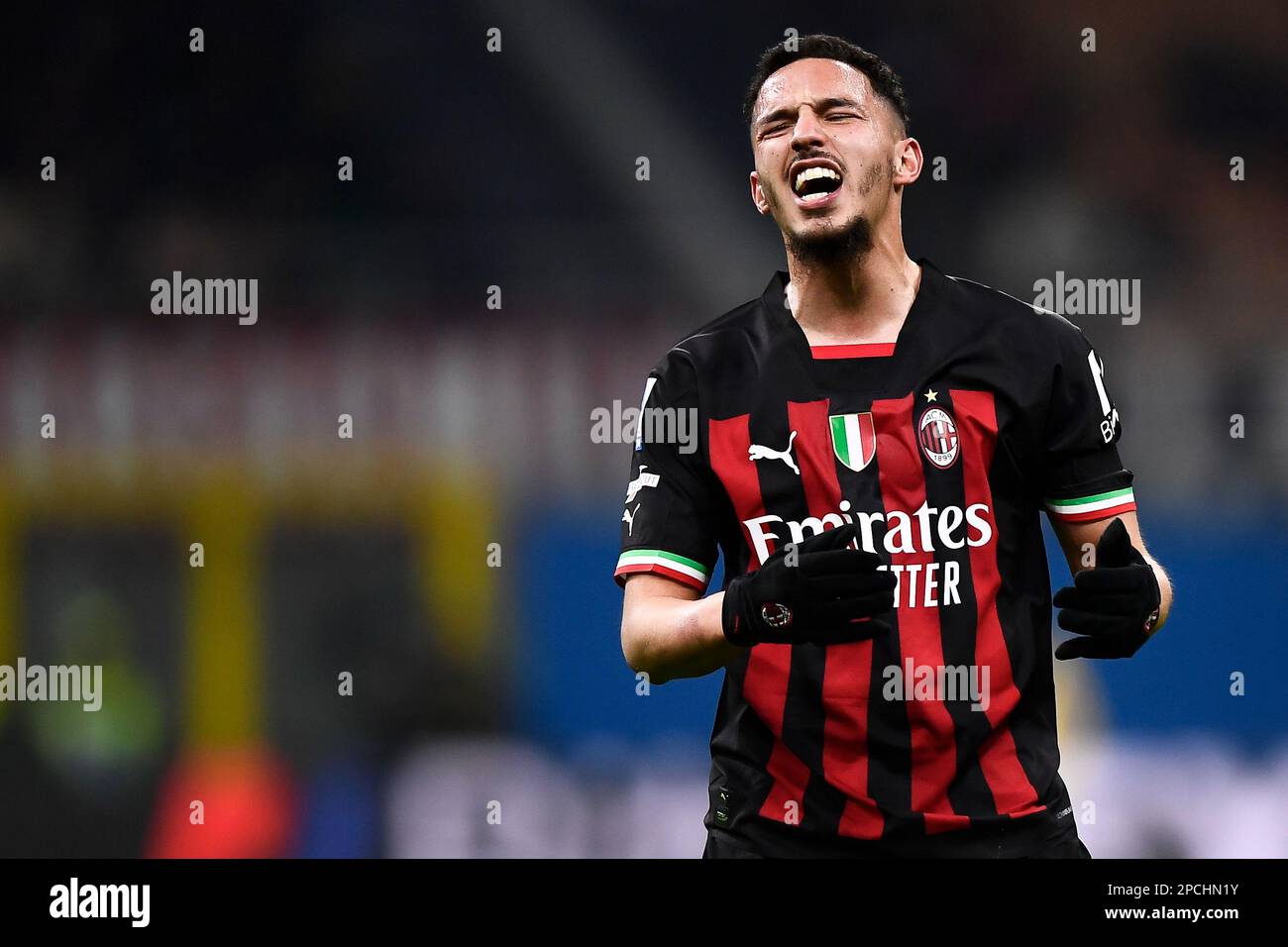 Ismael bennacer ac milan 2023 hi-res stock photography and images - Alamy
