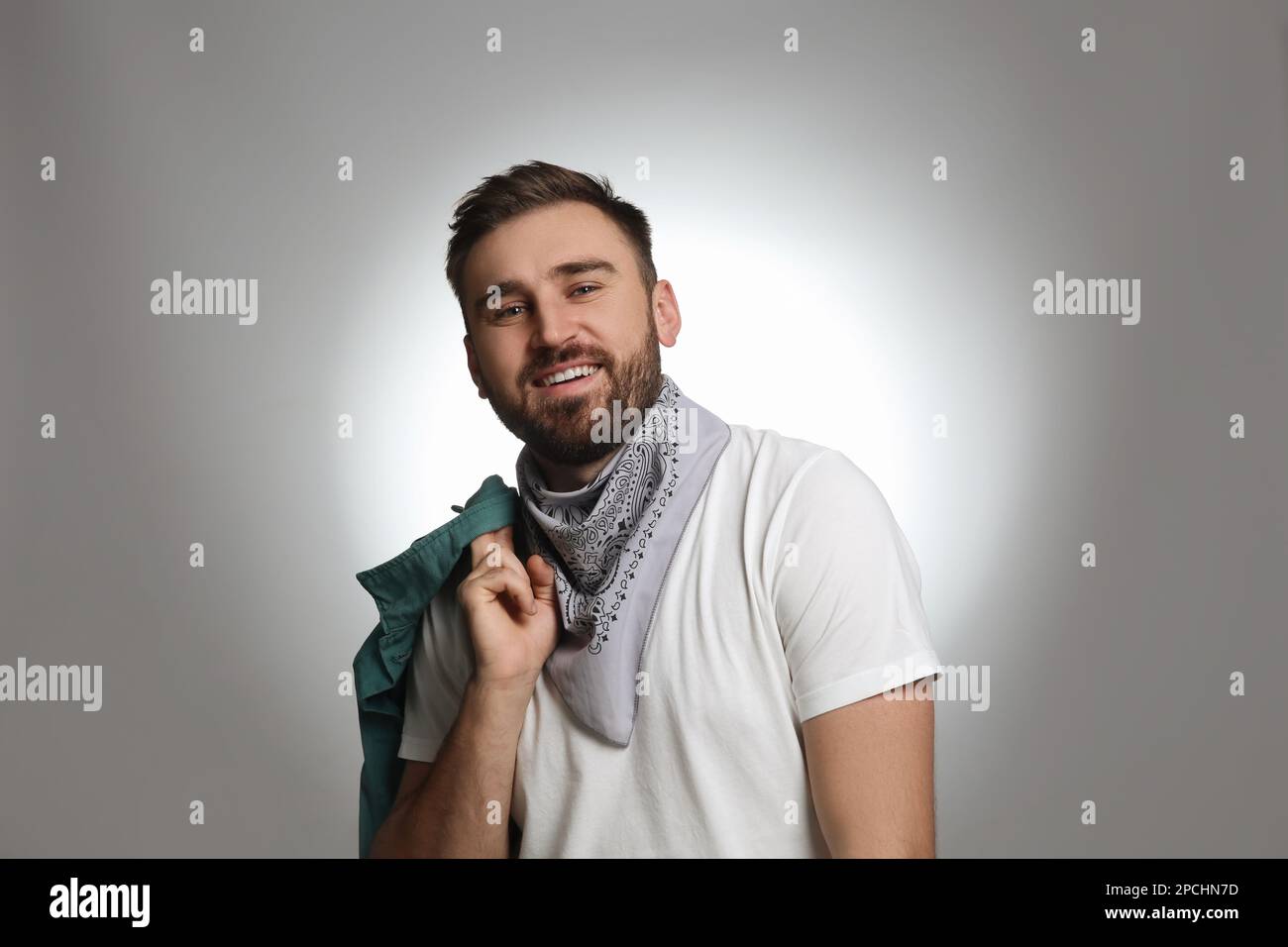 Grey bandana hi-res stock photography and images - Alamy