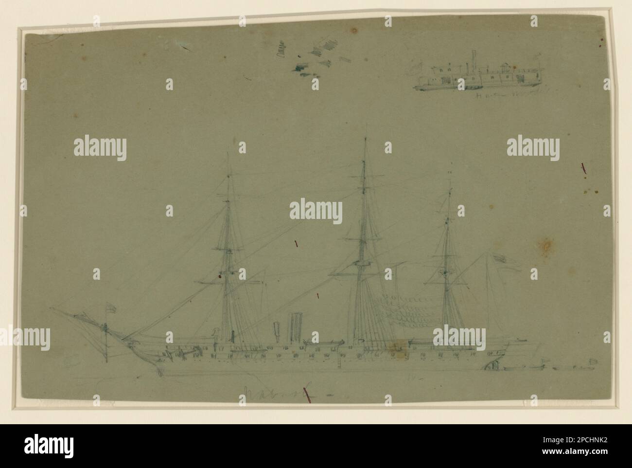 Wabash and Hunter Woodis. Morgan collection of Civil War drawings ...