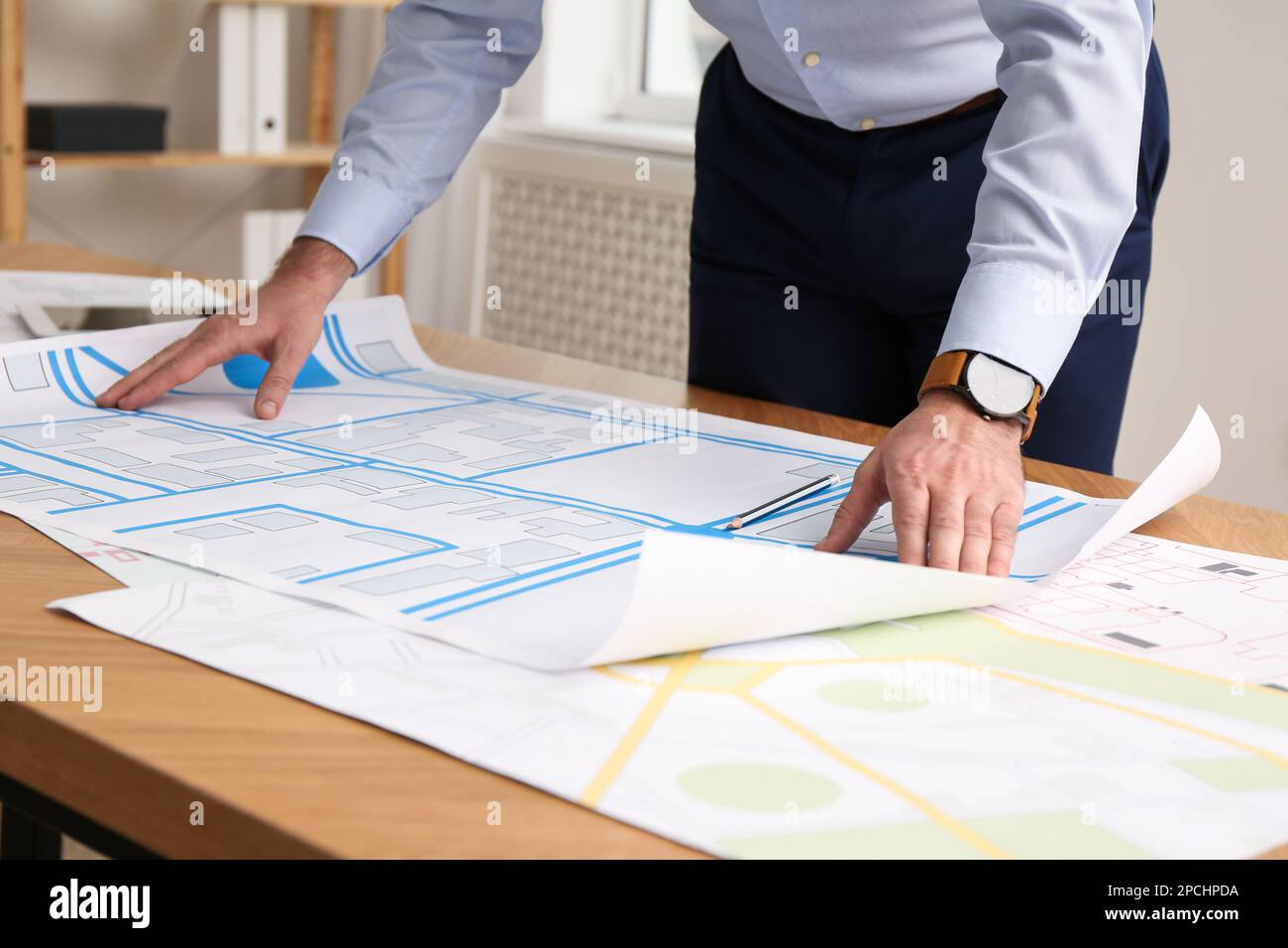 Cartographer office hi-res stock photography and images - Alamy