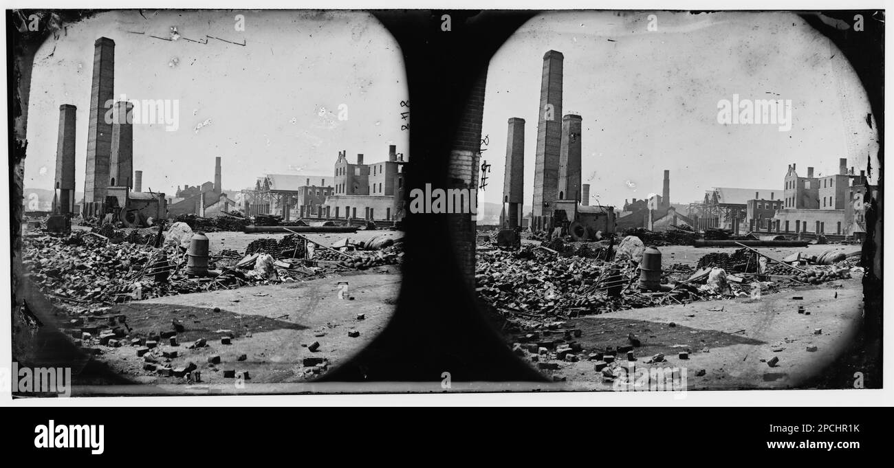 Richmond, Virginia. Tredegar Iron Works. Civil war photographs, 1861 ...