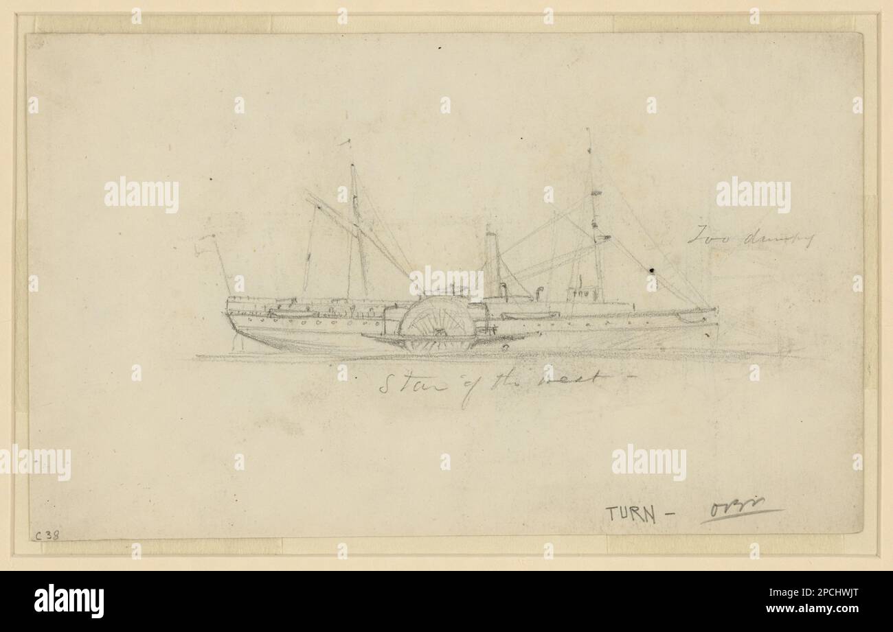 Star of the west steamship hi-res stock photography and images - Alamy