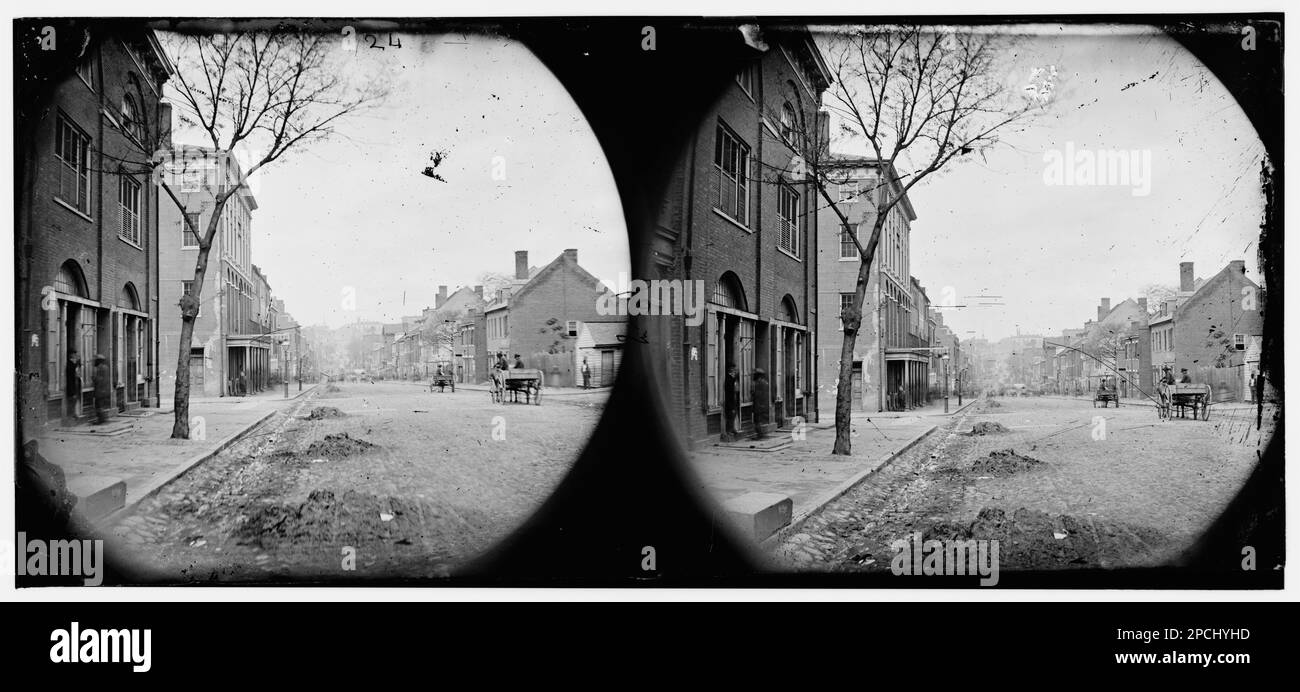 Richmond, Virginia. Looking up Main Street. Civil war photographs, 1861 ...