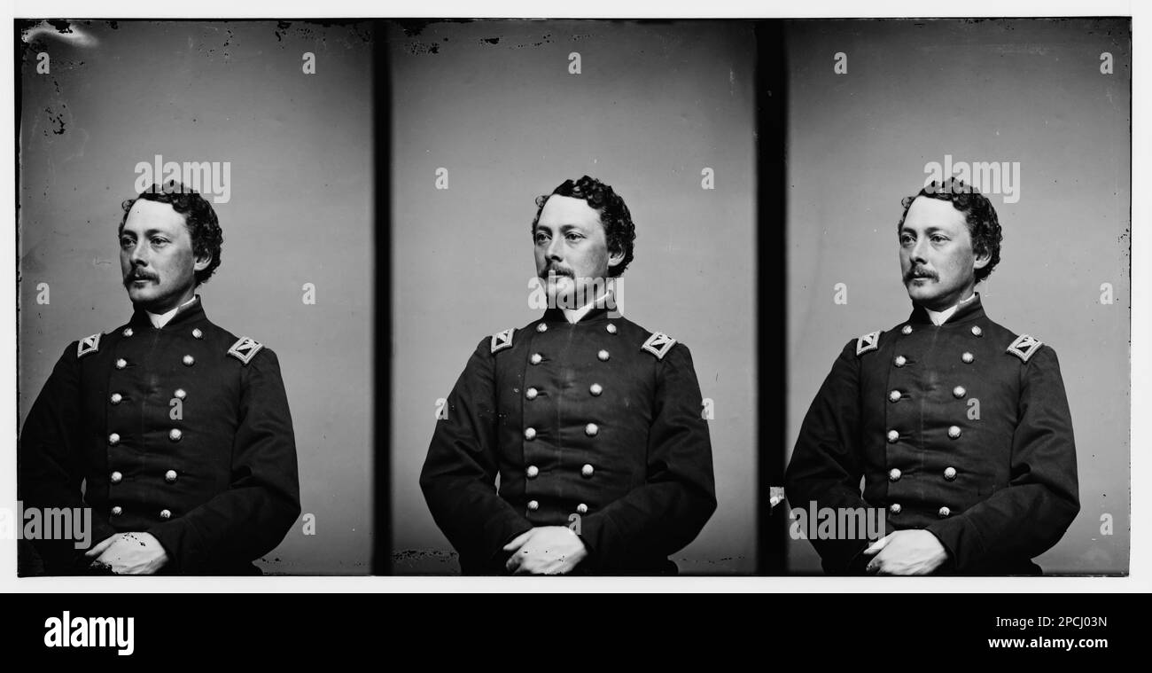 Colonel W.O. Stevens, 72nd New York Inf.. Civil war photographs, 1861 ...
