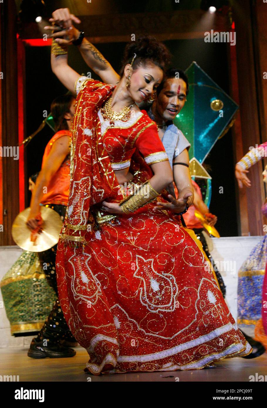 Eine Szene aus "Bollywood-The Show" am Donnerstag, 14. September 2006 ...