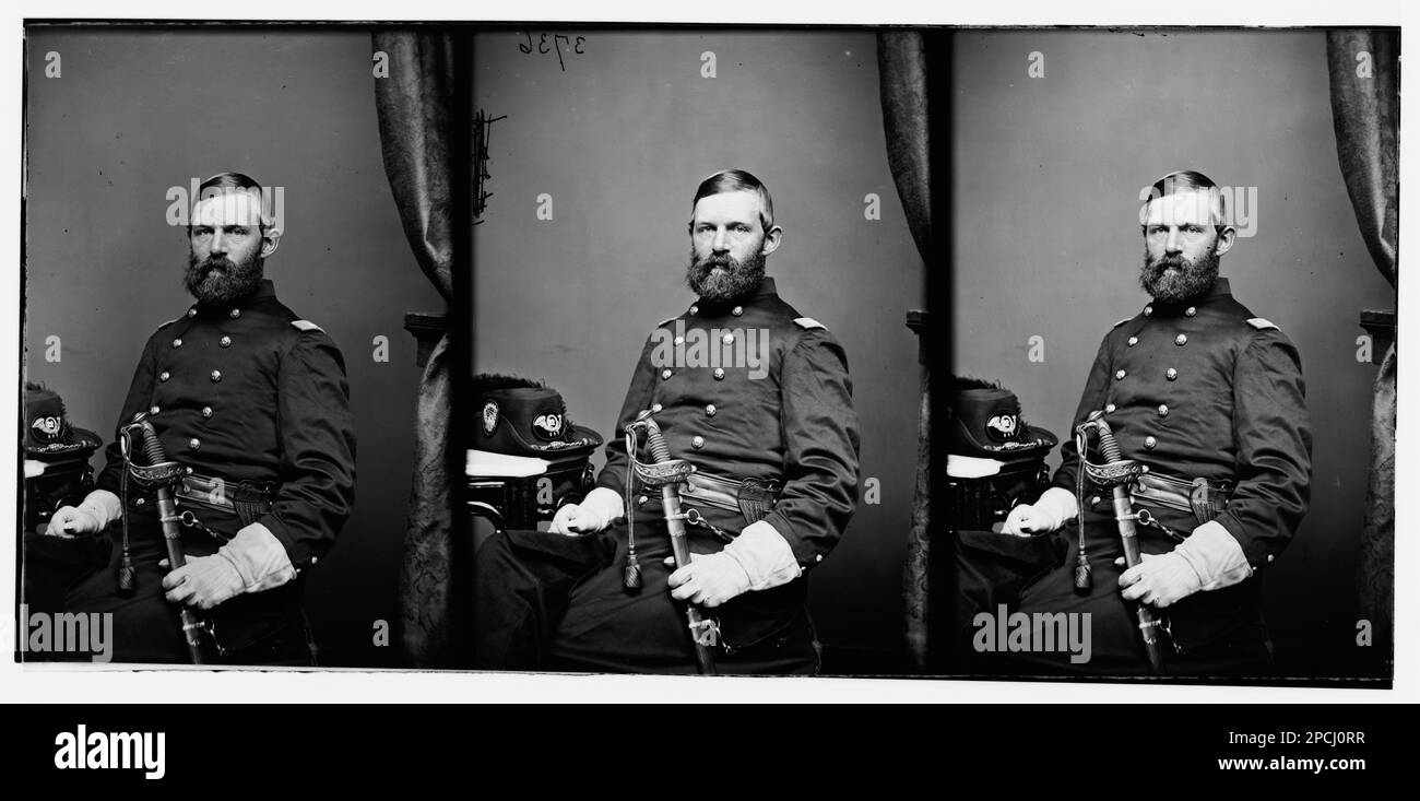 Colonel G.S. Burnham, 22nd Conn. Inf.. Civil war photographs, 1861-1865 ...
