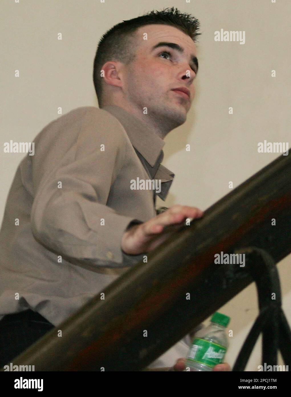 Accused US Marine Lance Cpl. Daniel Smith, of St. Louis, Missouri ...