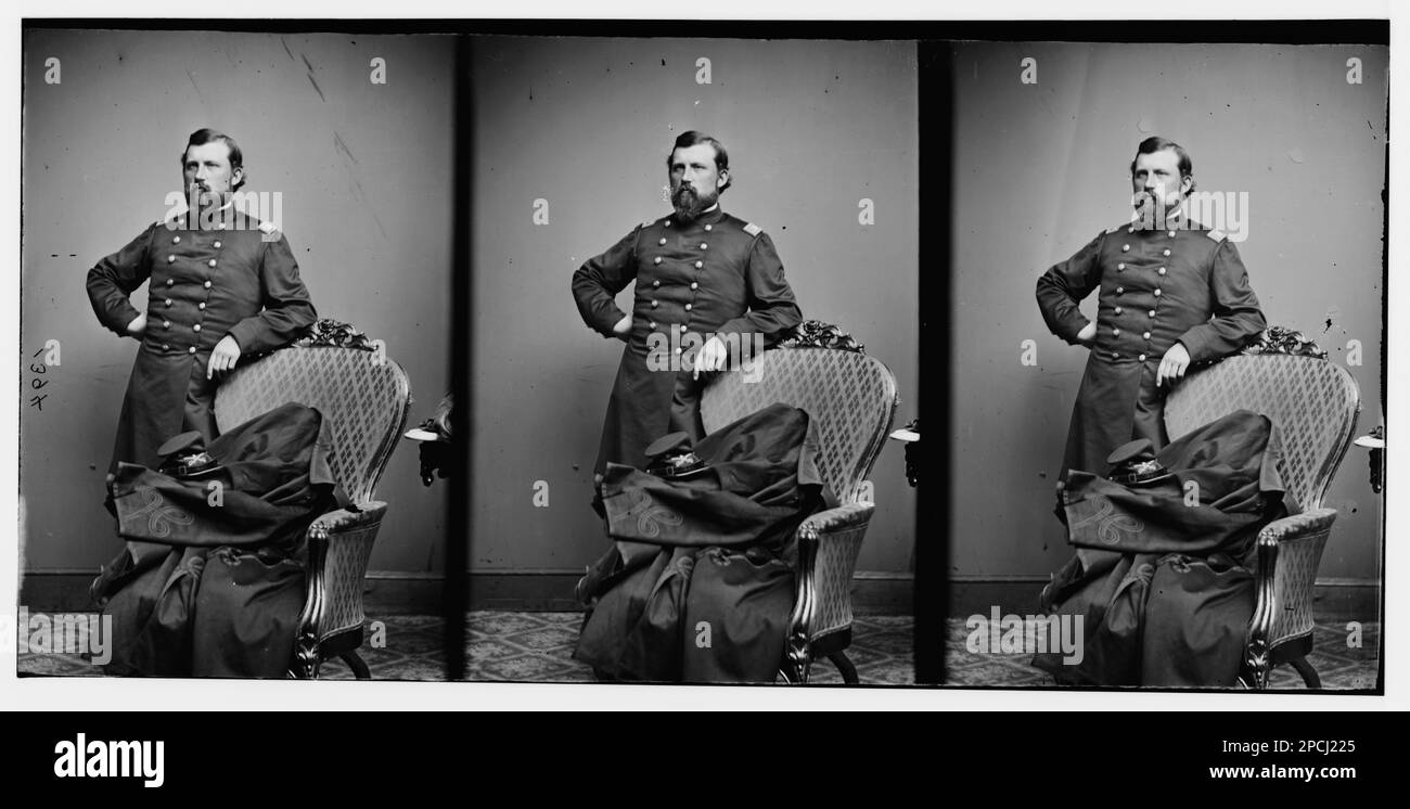 Colonel? L.S. Trowbridge 10th Mich. Cav.. Civil war photographs, 1861 ...