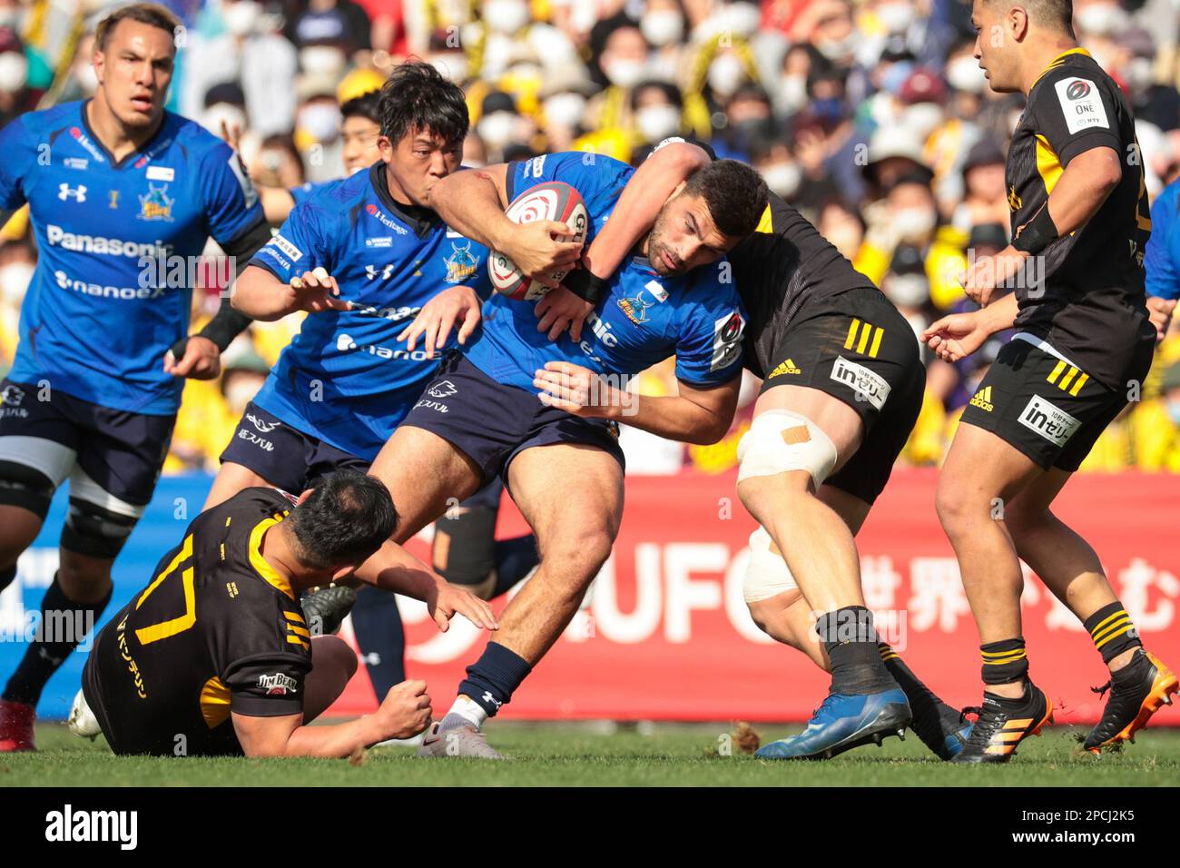 Tokyo, Japan. 11th Mar, 2023. Damian de Allende (Wild Knights) Rugby ...