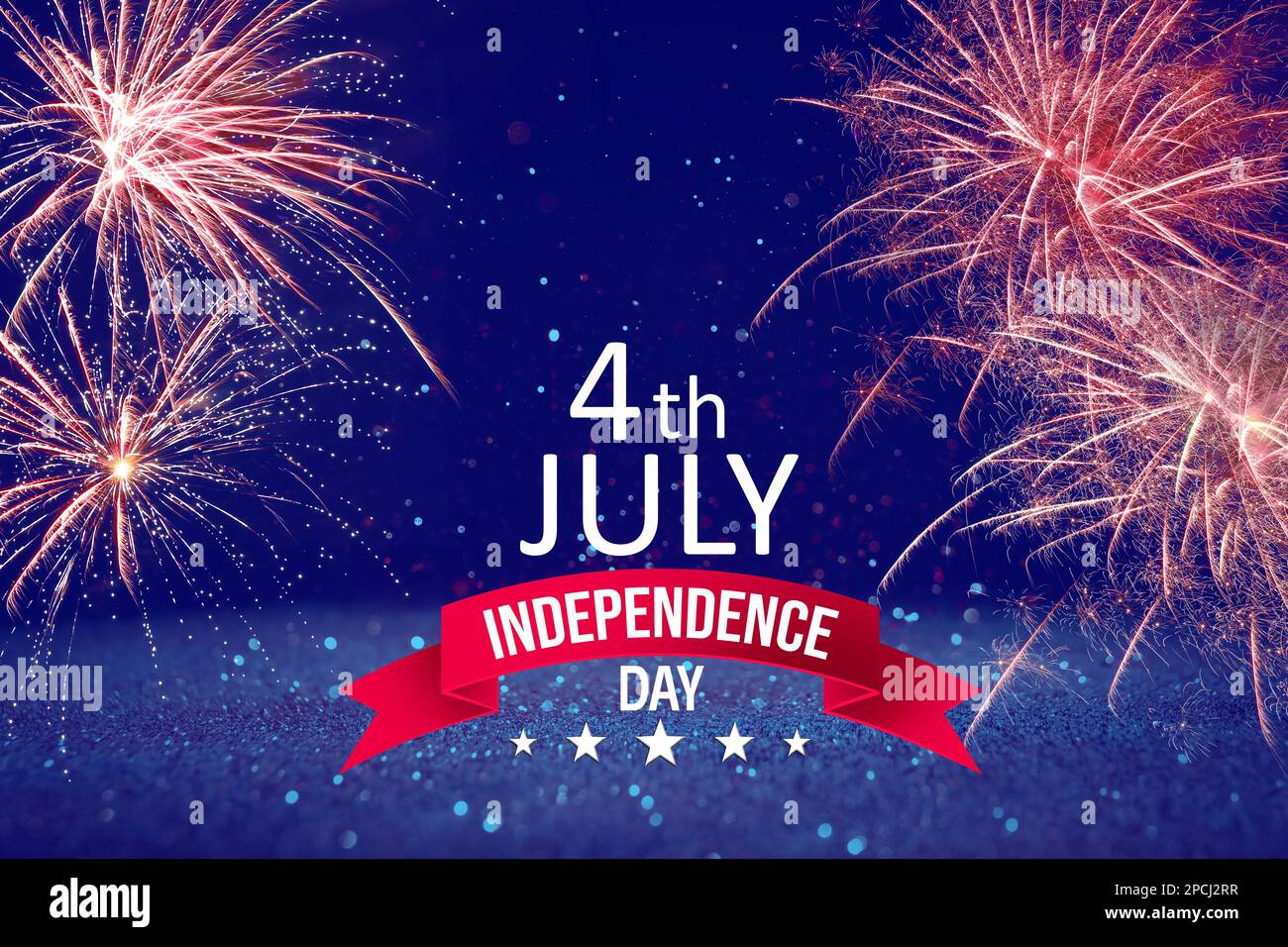 4th of July - Independence Day of USA. Festive background with ...