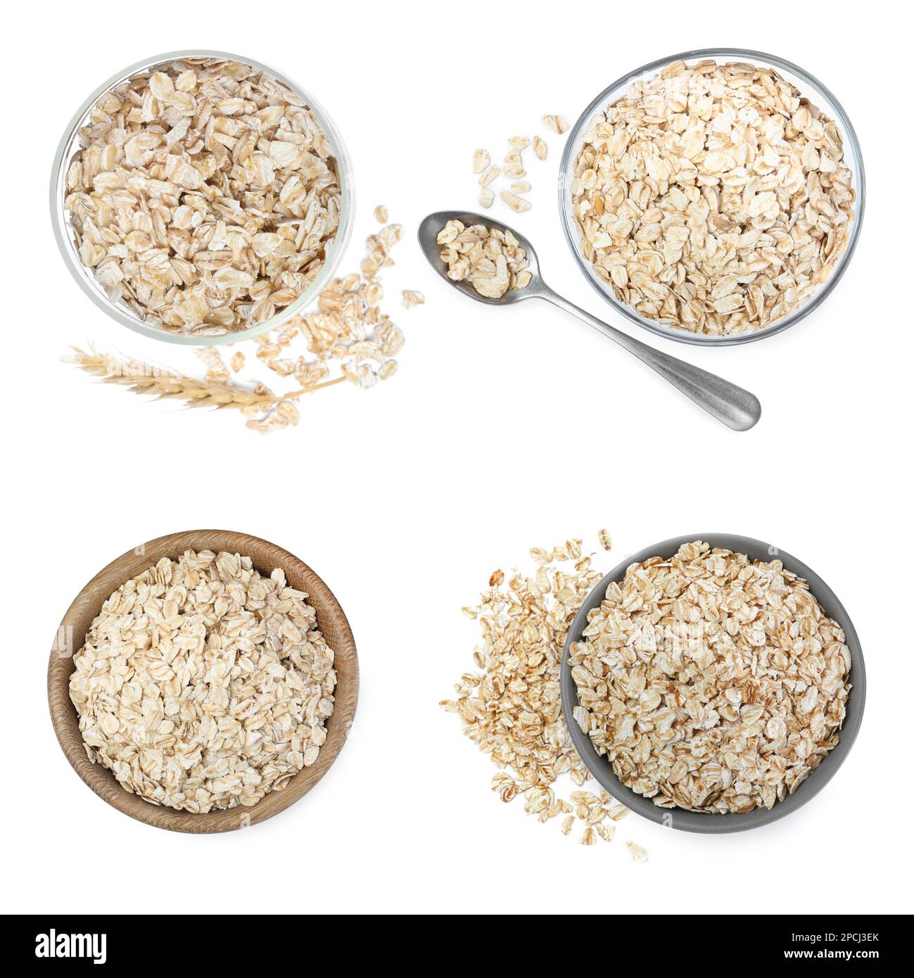 Uncooked oatmeal hi-res stock photography and images - Alamy
