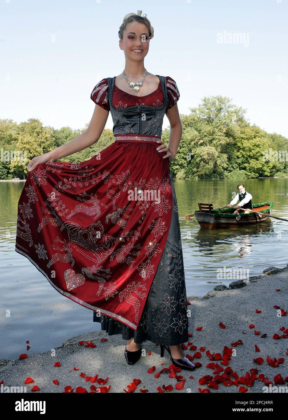 Model Regina Deutinger wears what is supposed to be the world's most ...