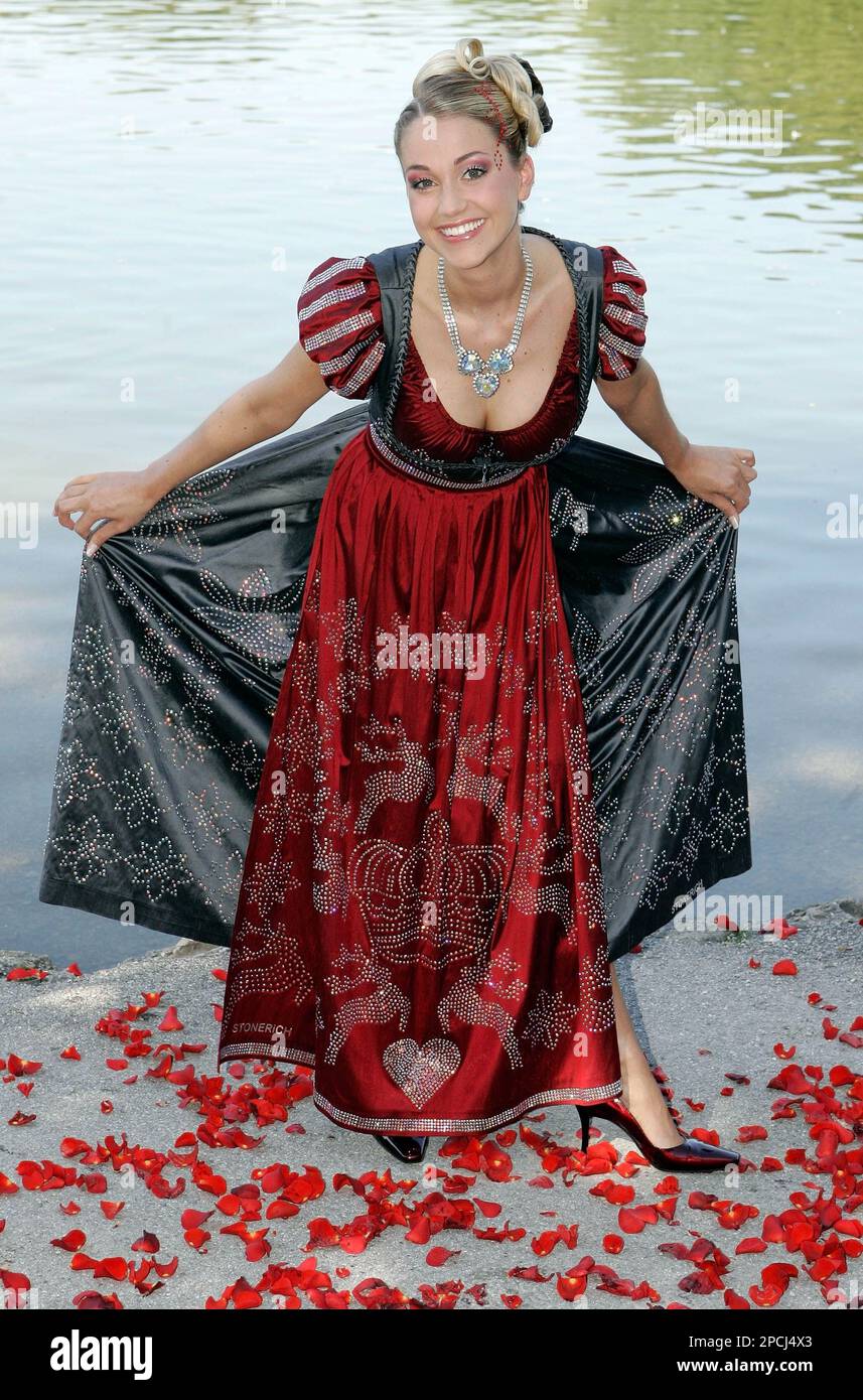 Model Regina Deutinger wears what is supposed to be the world's most ...