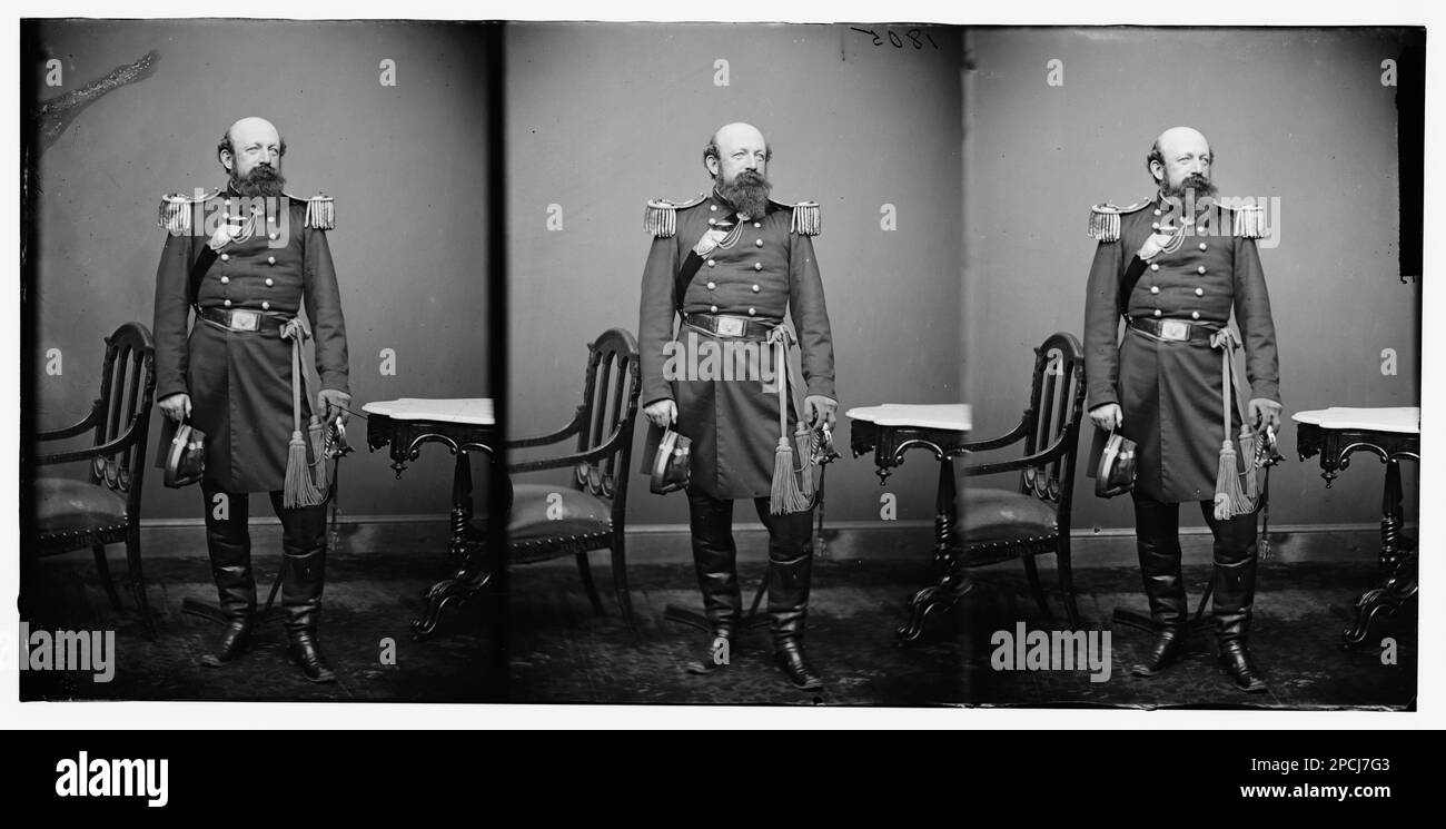 Lieutenant Colonel Ferries Nazer, 4th New York Cavalry. Civil war ...