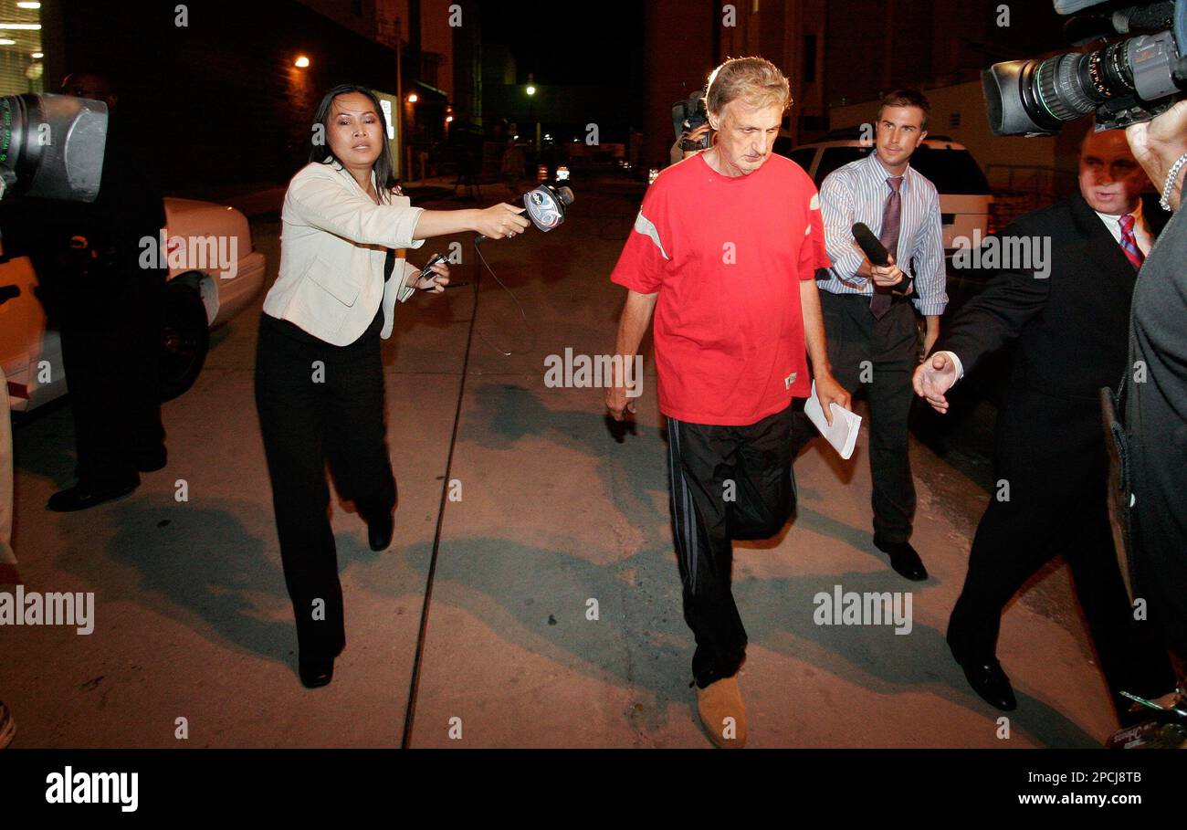 Radio talk show host Vince Marinello, center, and his attorney Donald ...