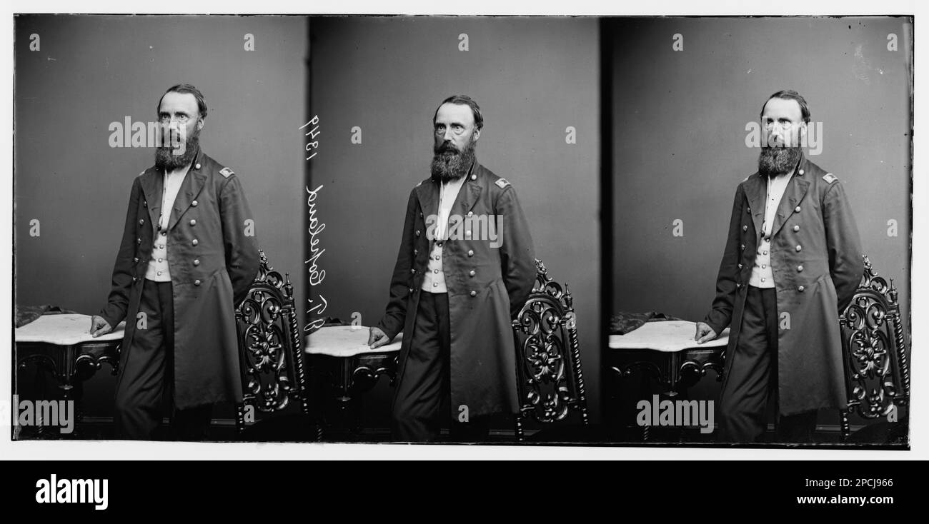 Lieutenant Colonel J.T. Copeland 1st Mich. Cav.. Civil war photographs ...