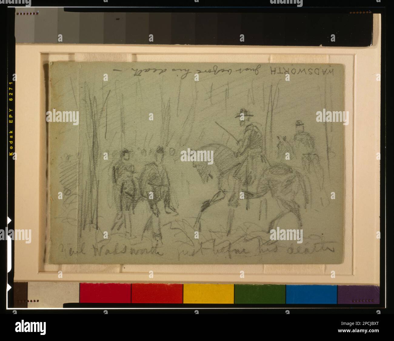 Genl. Wadsworth just before his death. Morgan collection of Civil War ...