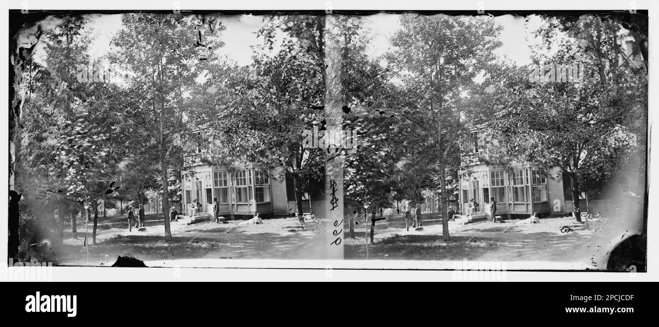 Silver Spring, Maryland. Blair house. Civil war photographs, 1861-1865 ...