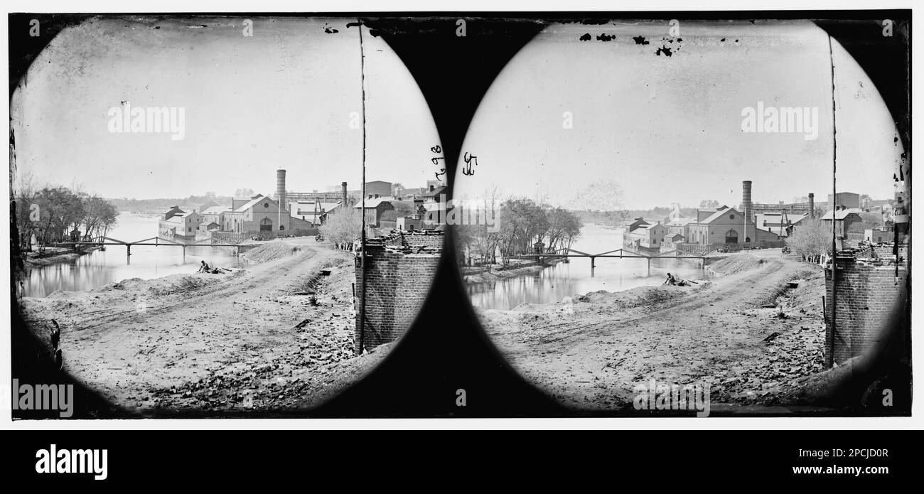 Richmond, Virginia. Tredegar Iron Works. Civil war photographs, 1861 ...