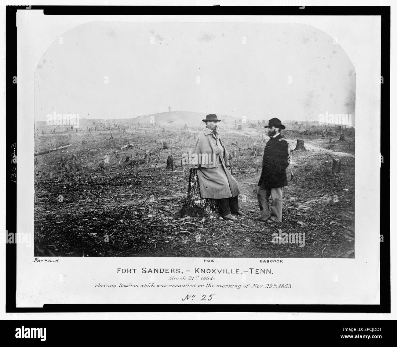 Fort Sanders, Knoxville, Tenn., March 21, 1864, showing Bastion which ...