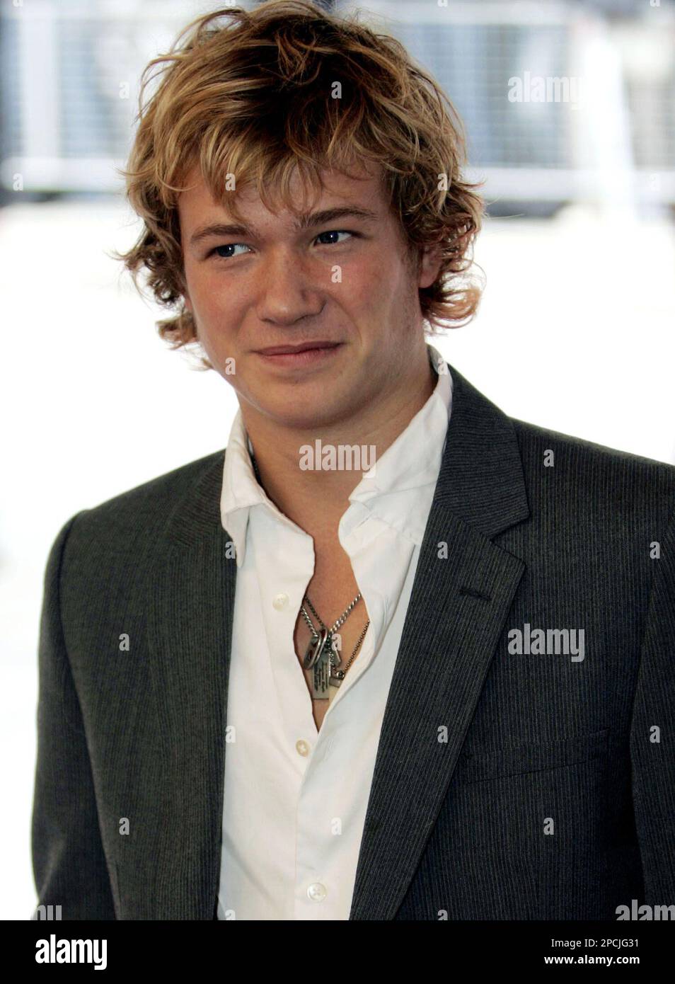 British actor Edward Speleers arrives for gala screening of the movie ...