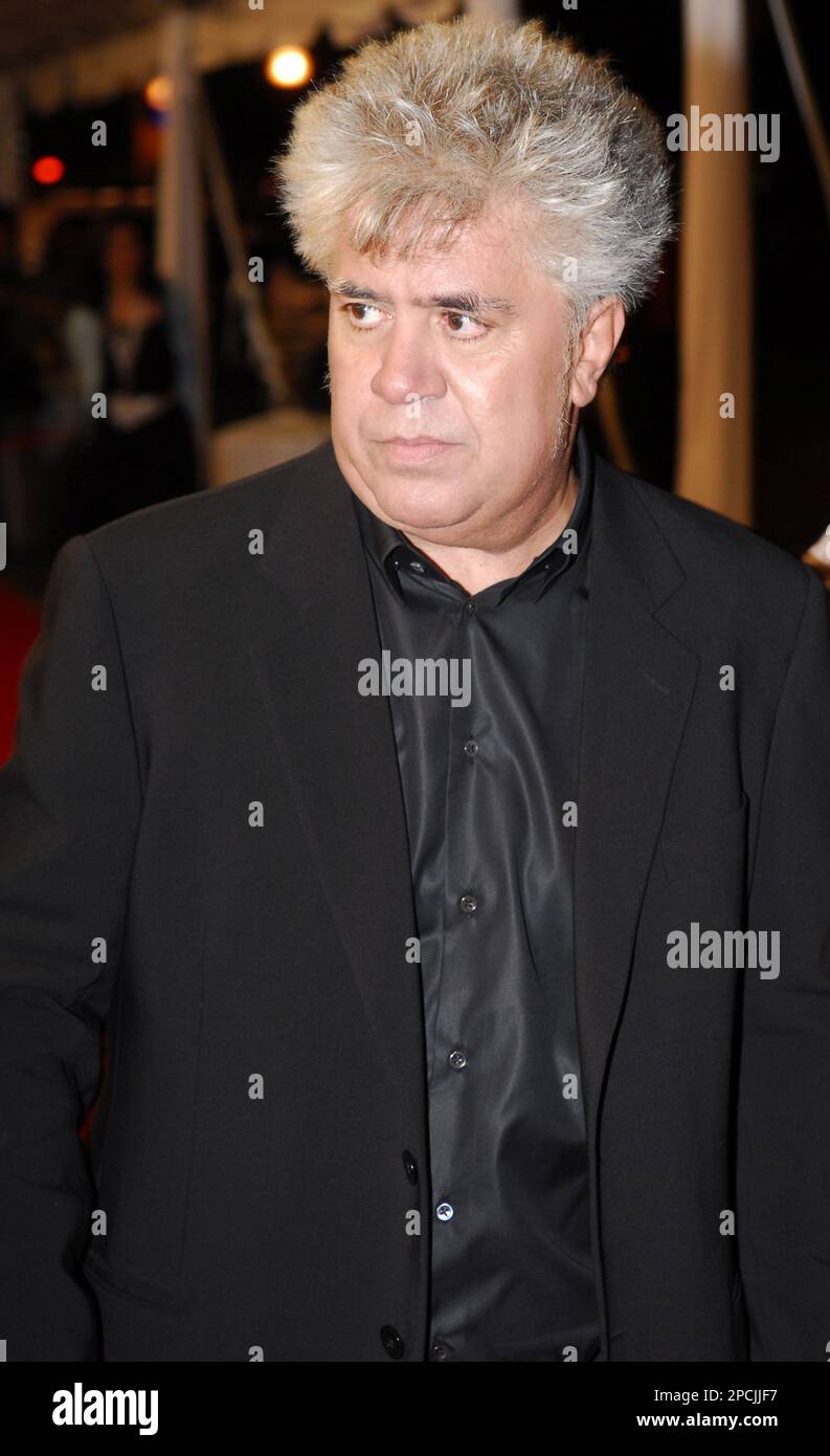 Director Pedro Almodovar arrives on the red carpet for the gala ...