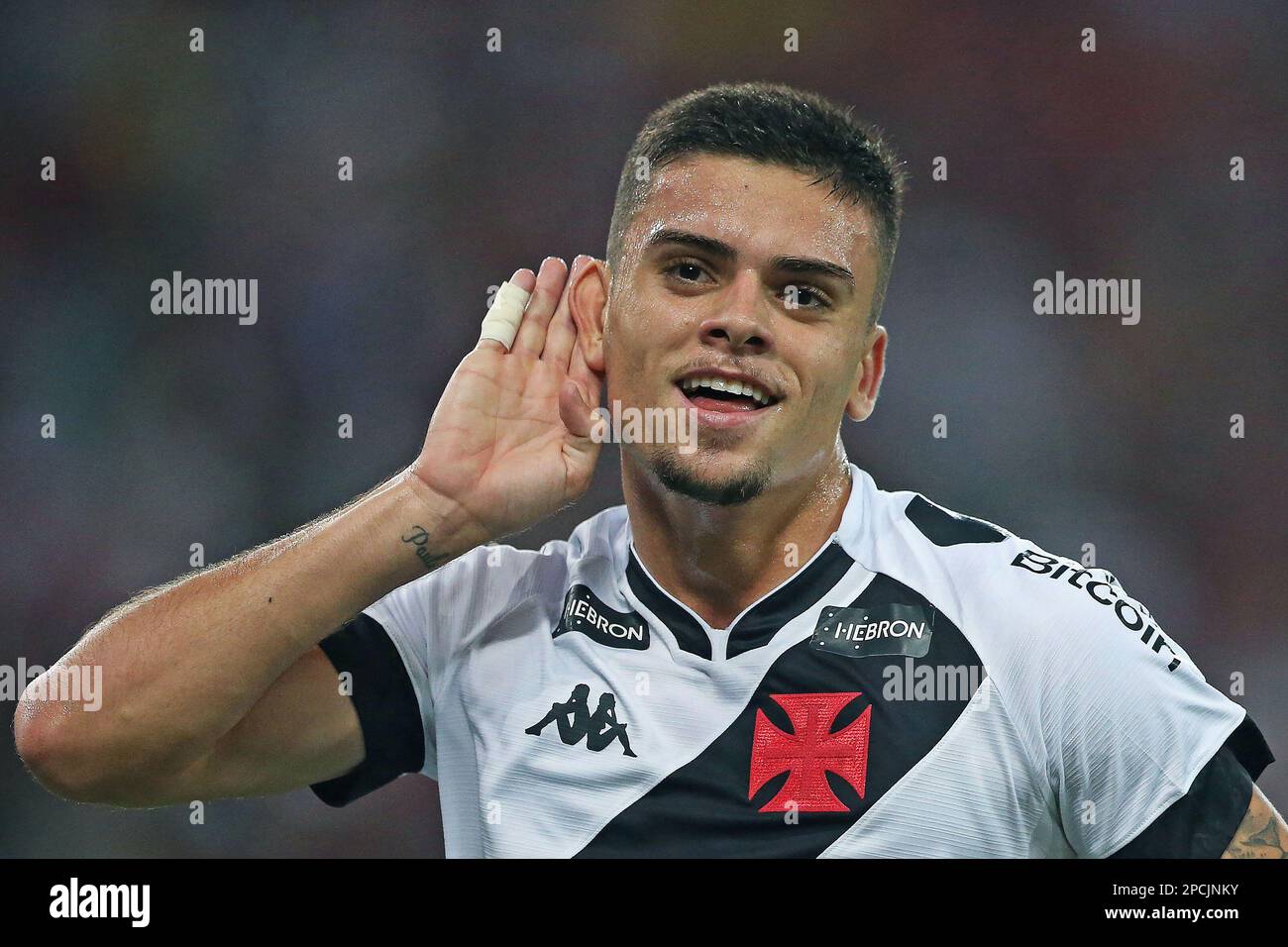 Rio de Janeiro, Brazil, 13th Mar, 2023. Gabriel Pec of Vasco da Gama ...
