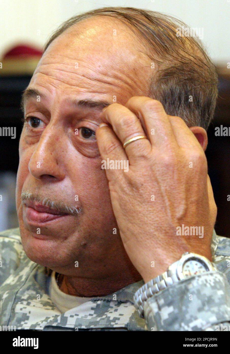 Lt. Gen. Russel Honore talks during a Tuesday, Sept. 5, 2006 interview ...