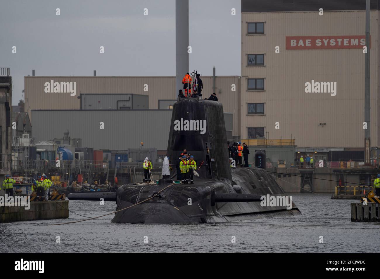 Hms anson bae systems hi-res stock photography and images - Alamy